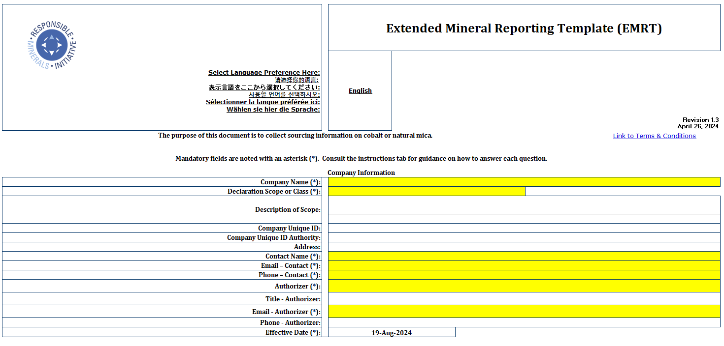 Conflict Minerals Reporting Download | QuickCable